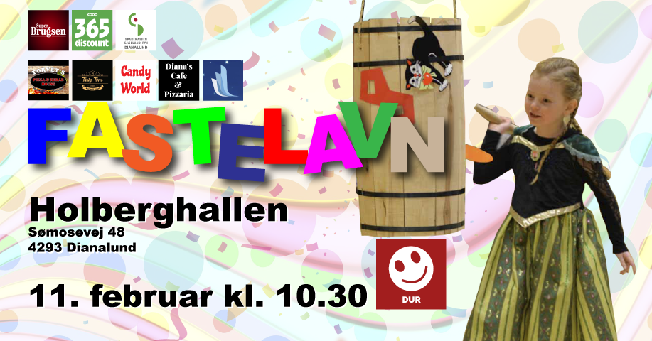 Fastelavn 2024 i Holberghallen - Dianalund